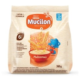 Cereal Infantil Mucilon Multicereais sachet x 360g | Lojinha Baby&Me
