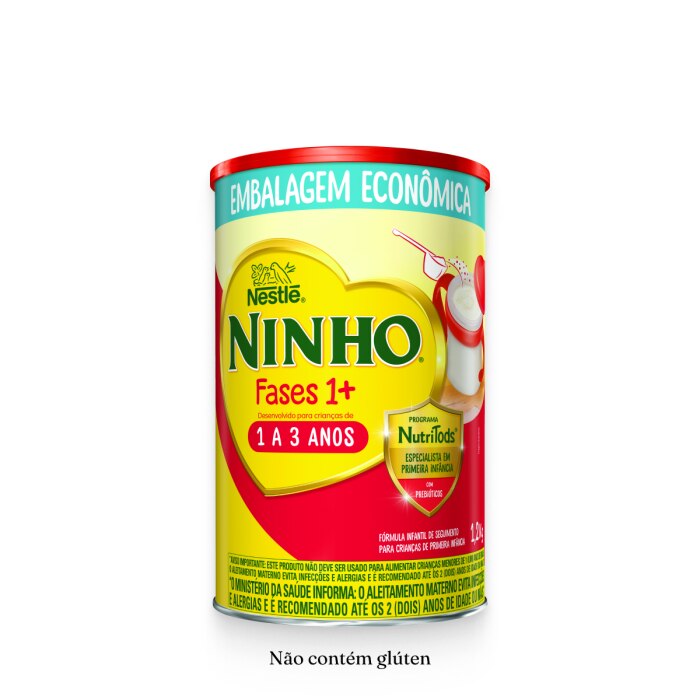 Ninho Fases 1+ Fórmula Infantil de primeira infância | Lojinha Baby&Me